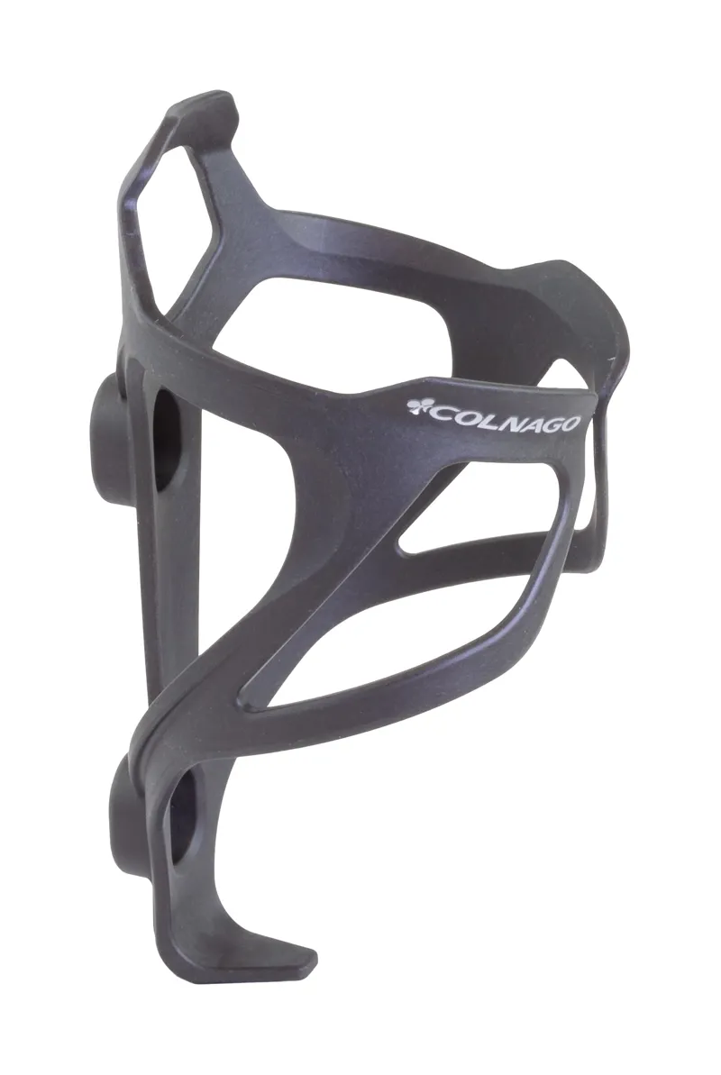 Colnago BC02 Carbon Bottle Cage Black Silver Logo