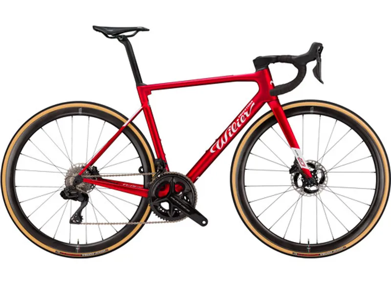 WILIER 0 SLR DISC FORCE AXS TRIMAX RED 2023
