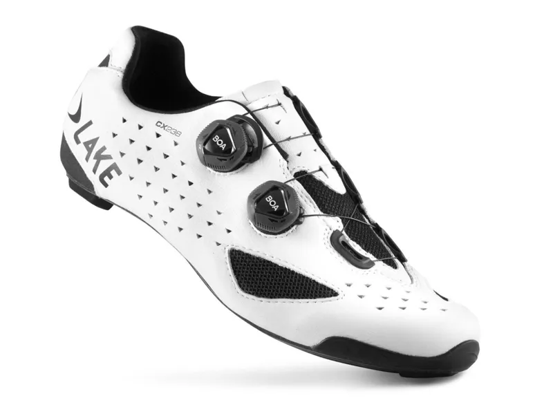 Lake CX238 C Rd Shoe Wide Wht